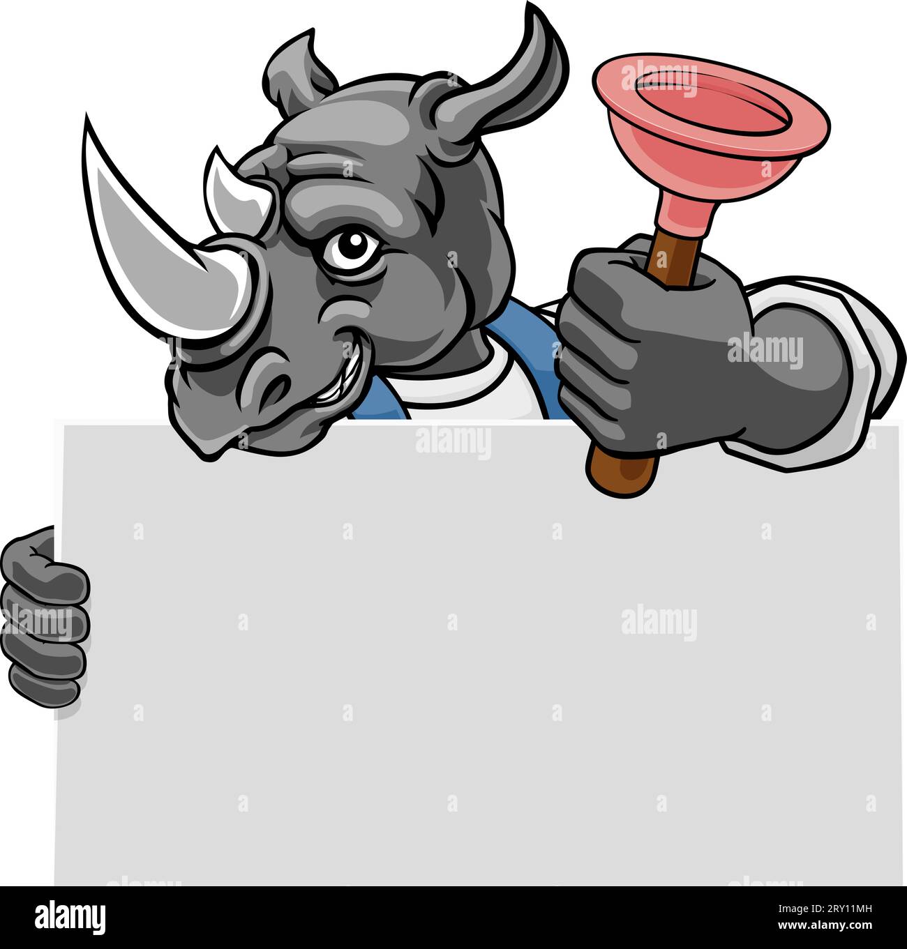 Rino logo Stock Vector Images - Alamy