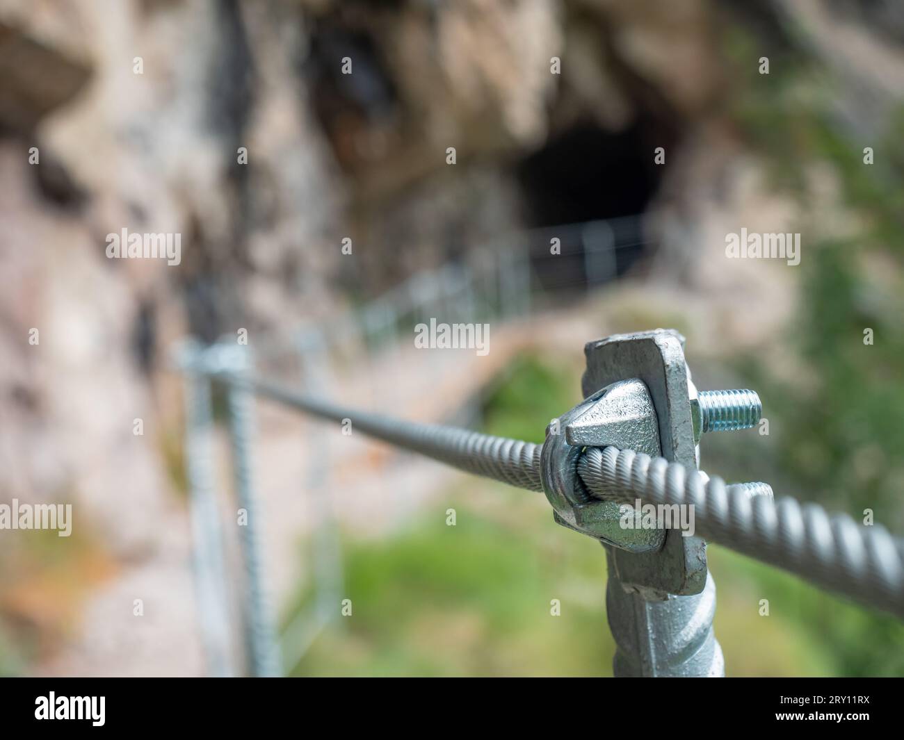 Via ferrta wall hi-res stock photography and images - Alamy