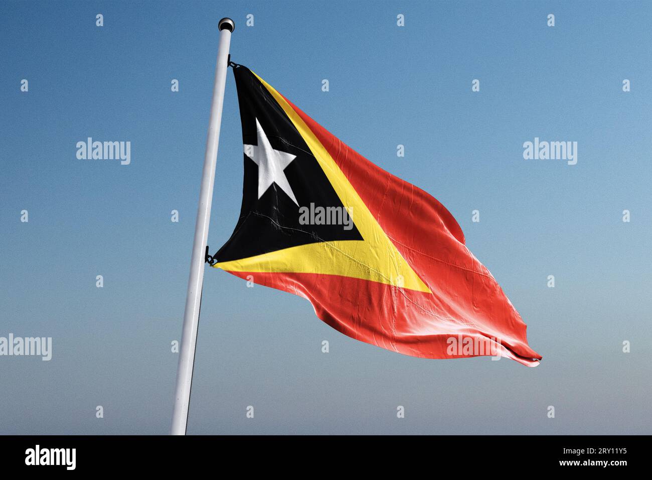Flag of East Timor The new national flag was adopted on May 20, 2002 ...