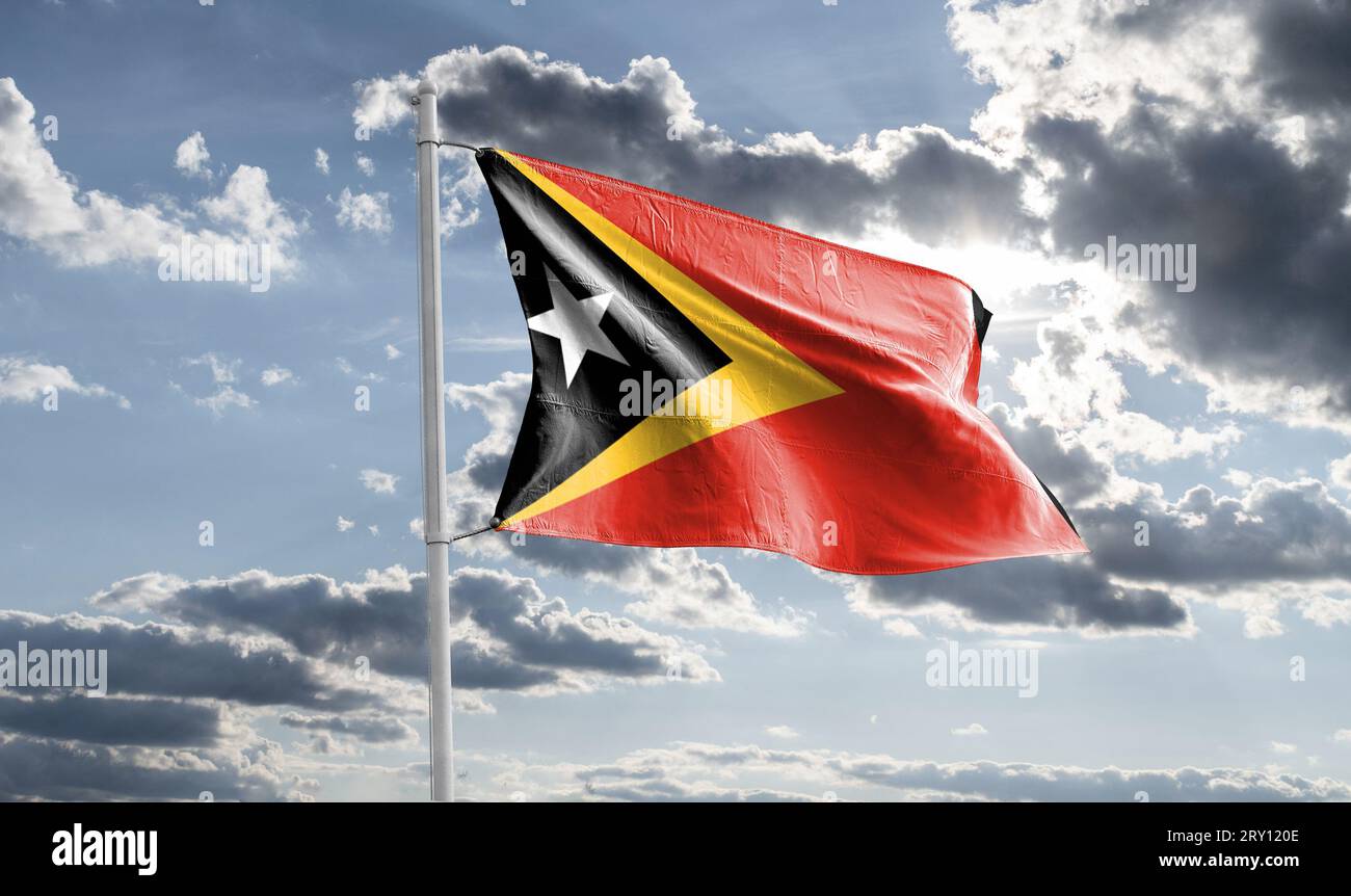 Flag of East Timor The new national flag was adopted on May 20, 2002 ...