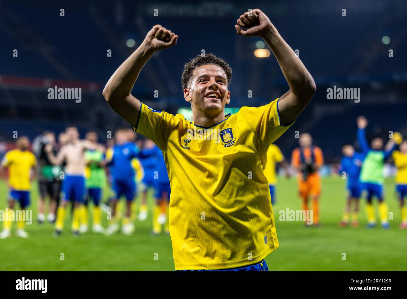 Broendby, Denmark. 27th, September 2023. Clement Bischoff (37) of ...