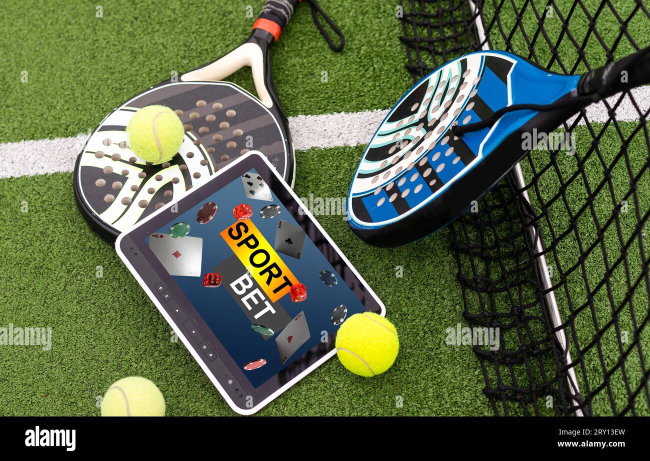 Padel rackets hi-res stock photography and images - Alamy