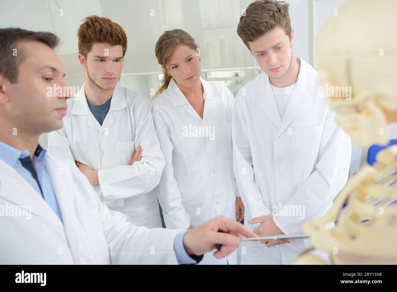 Medical students anatomy lecture hi-res stock photography and images ...