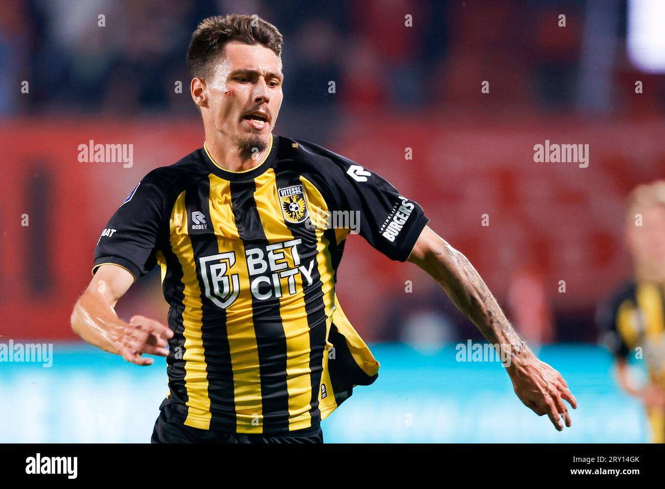 ENSCHEDE, NETHERLANDS - SEPTEMBER 27: Dominik Oroz (Vitesse Arnhem ...