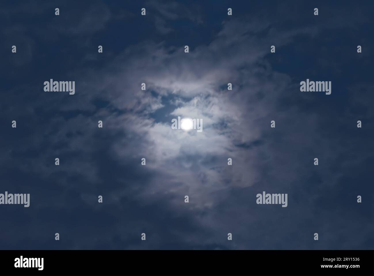 Vertical cloudy moon hi-res stock photography and images - Alamy