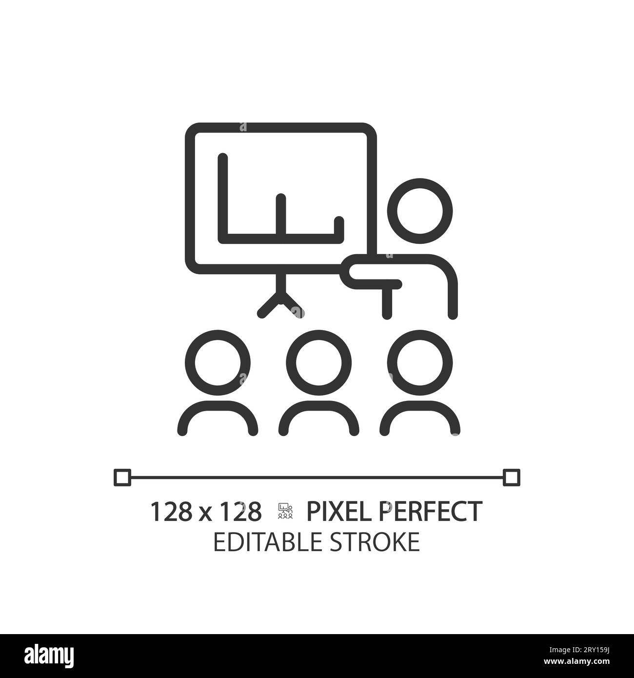 2D customizable thin linear black public speaking icon Stock Vector ... 2D customizable thin linear black public speaking icon Stock Vector ...