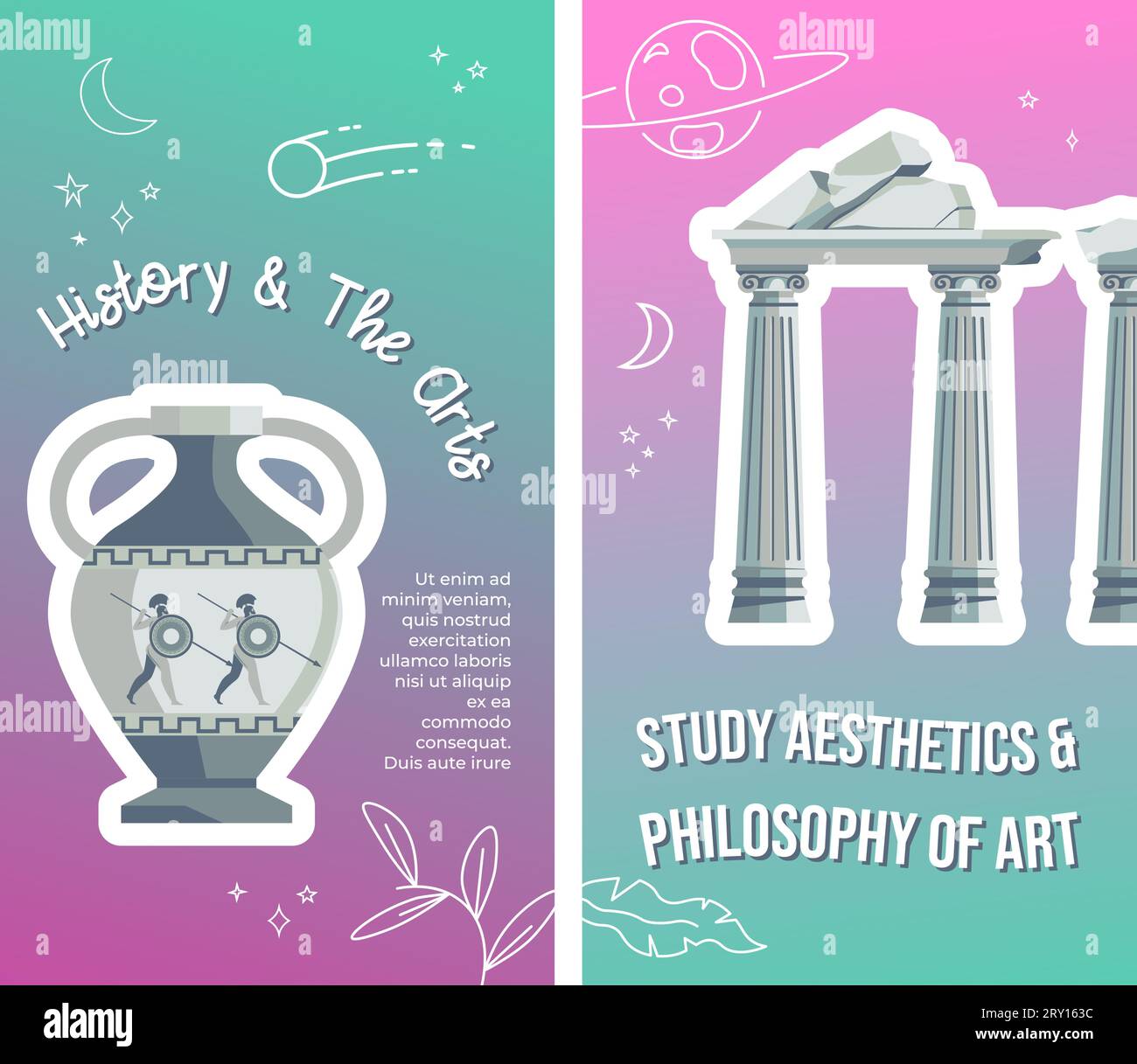 Student aesthetics Stock Vector Images - Alamy