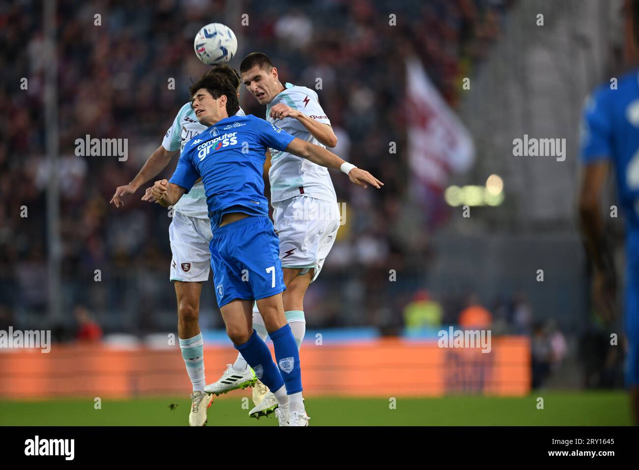 Stiven Shpendi (Empoli)Norbert Gyomber (Salernitana)Matteo Lovato ...