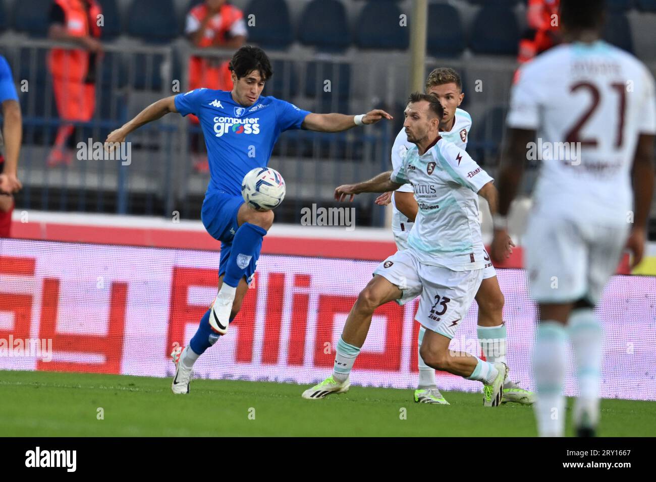 Stiven Shpendi (Empoli)Norbert Gyomber (Salernitana)Matteo Lovato ...