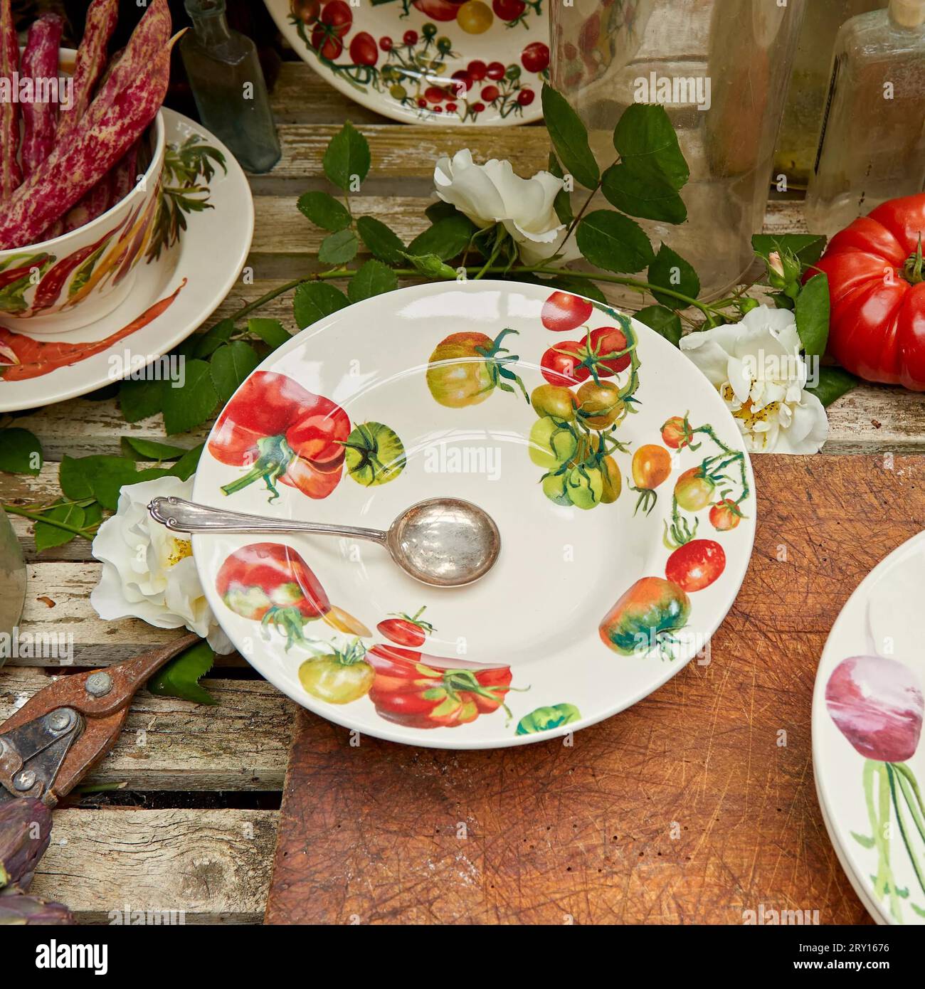 This is an undated hanodut photo of Emma Bridgewater Vegetable Garden ...