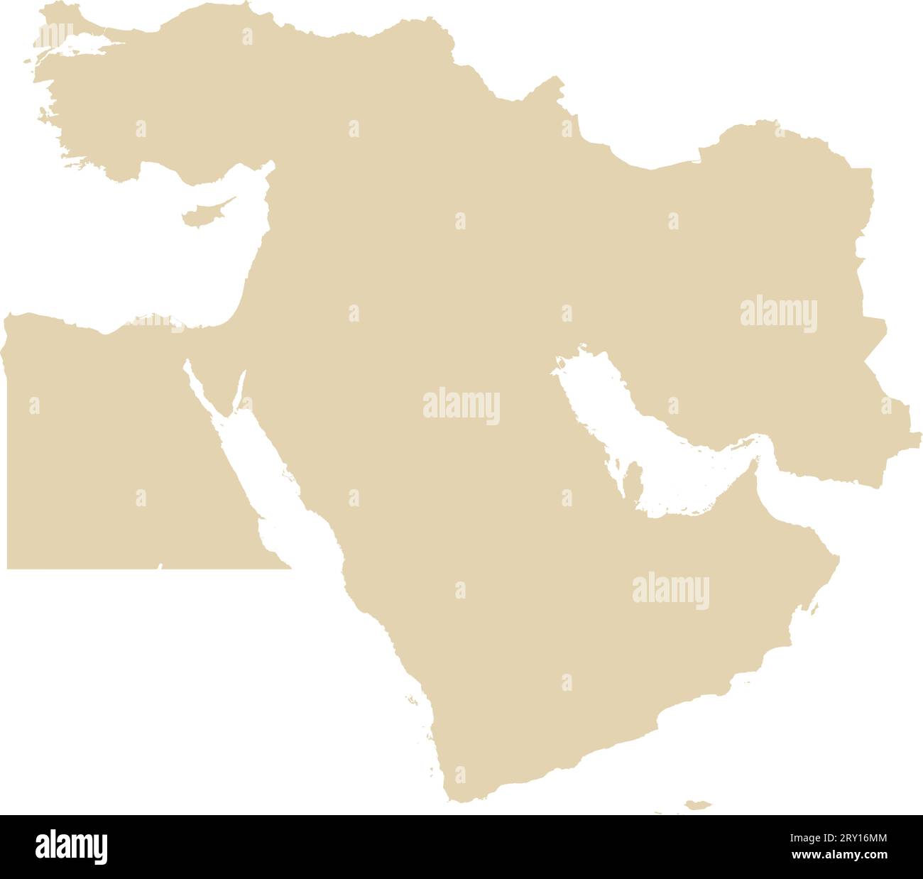 Europe middle east north Cut Out Stock Images & Pictures - Alamy