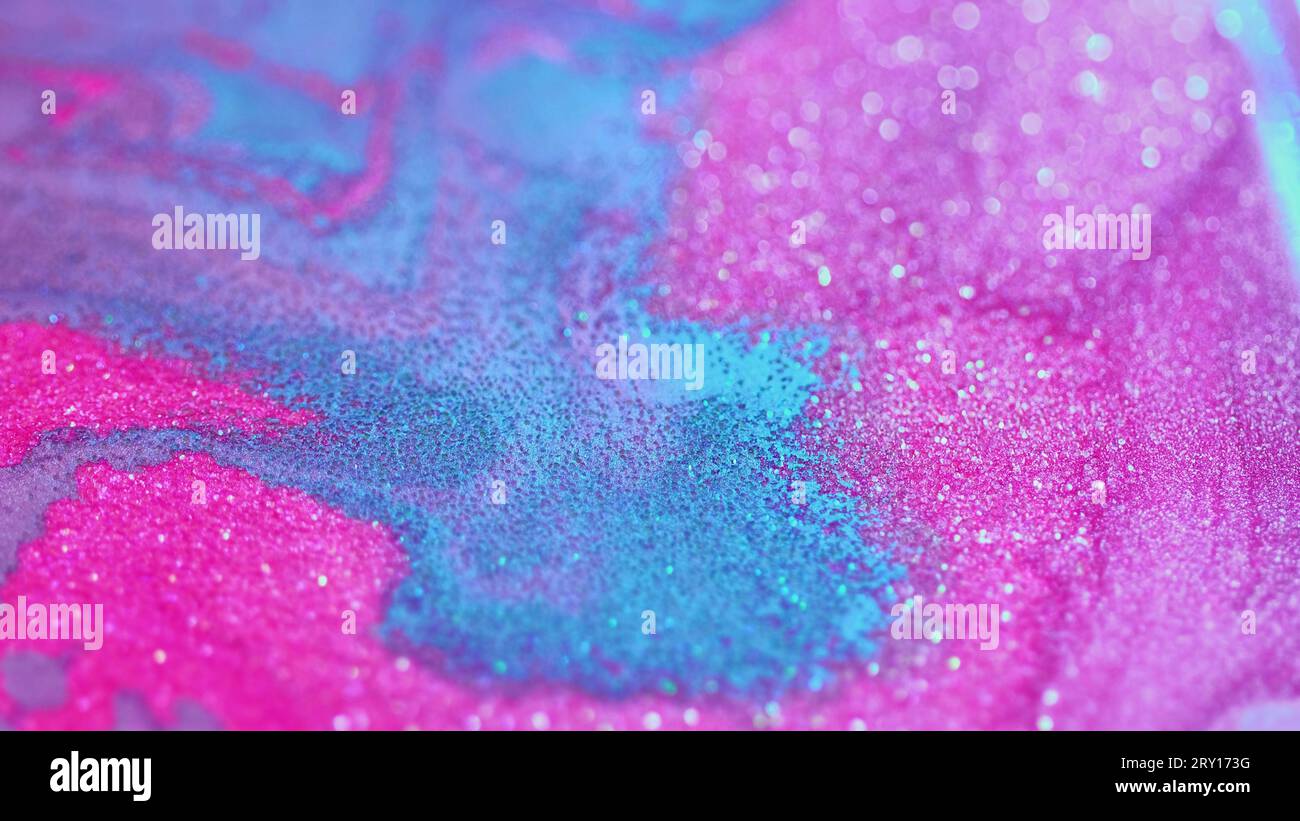 Sparkling ink drop glitter fluid hi-res stock photography and images ...