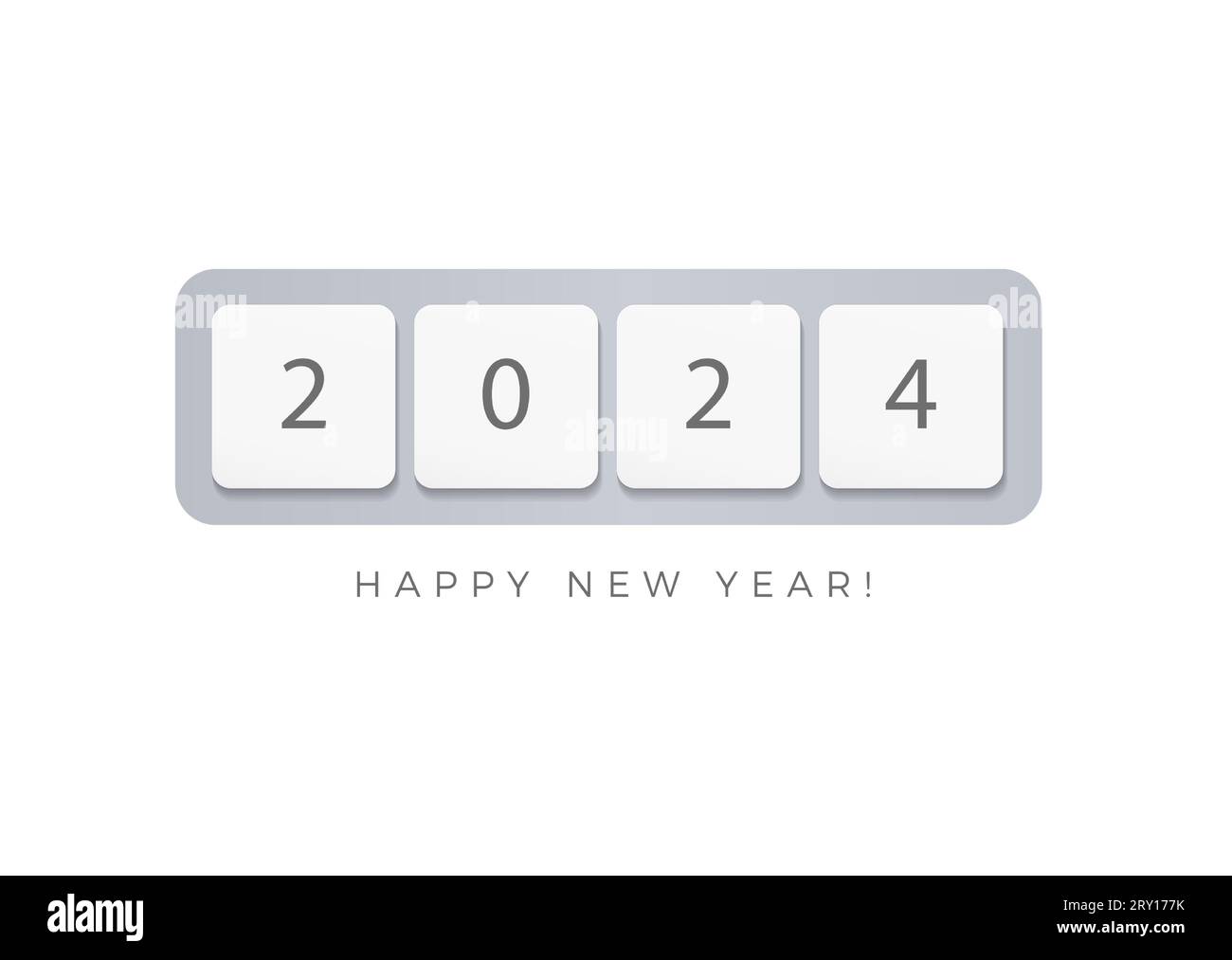 2024 keyboard buttons greeting cards, business events, digital ...