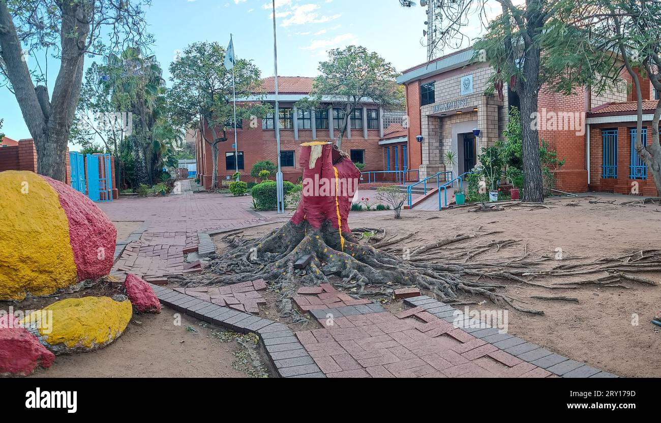 Gaborone, Botswana, 27 September 2023, Broadhurst Police Station ...