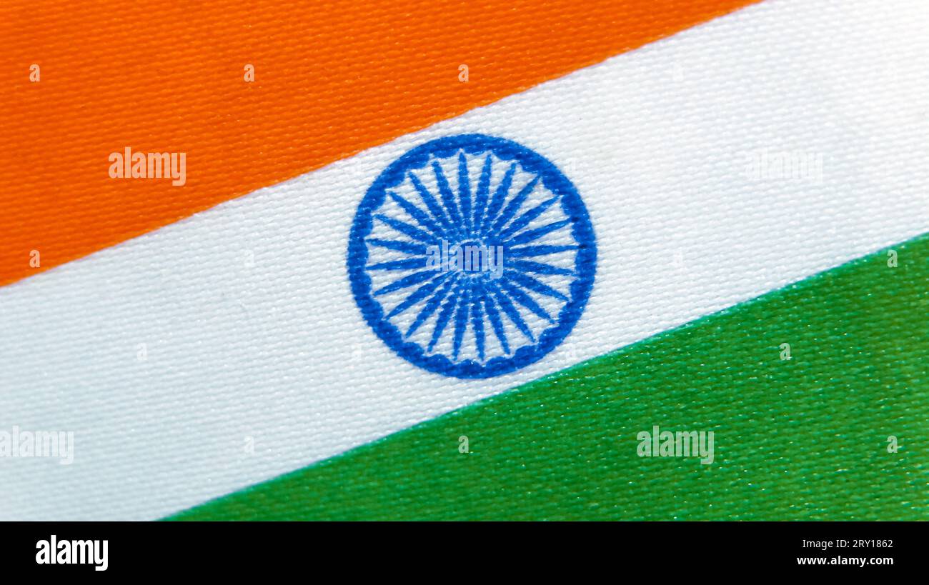tricolors of the republic indian national flag with the ashoka chakra ...