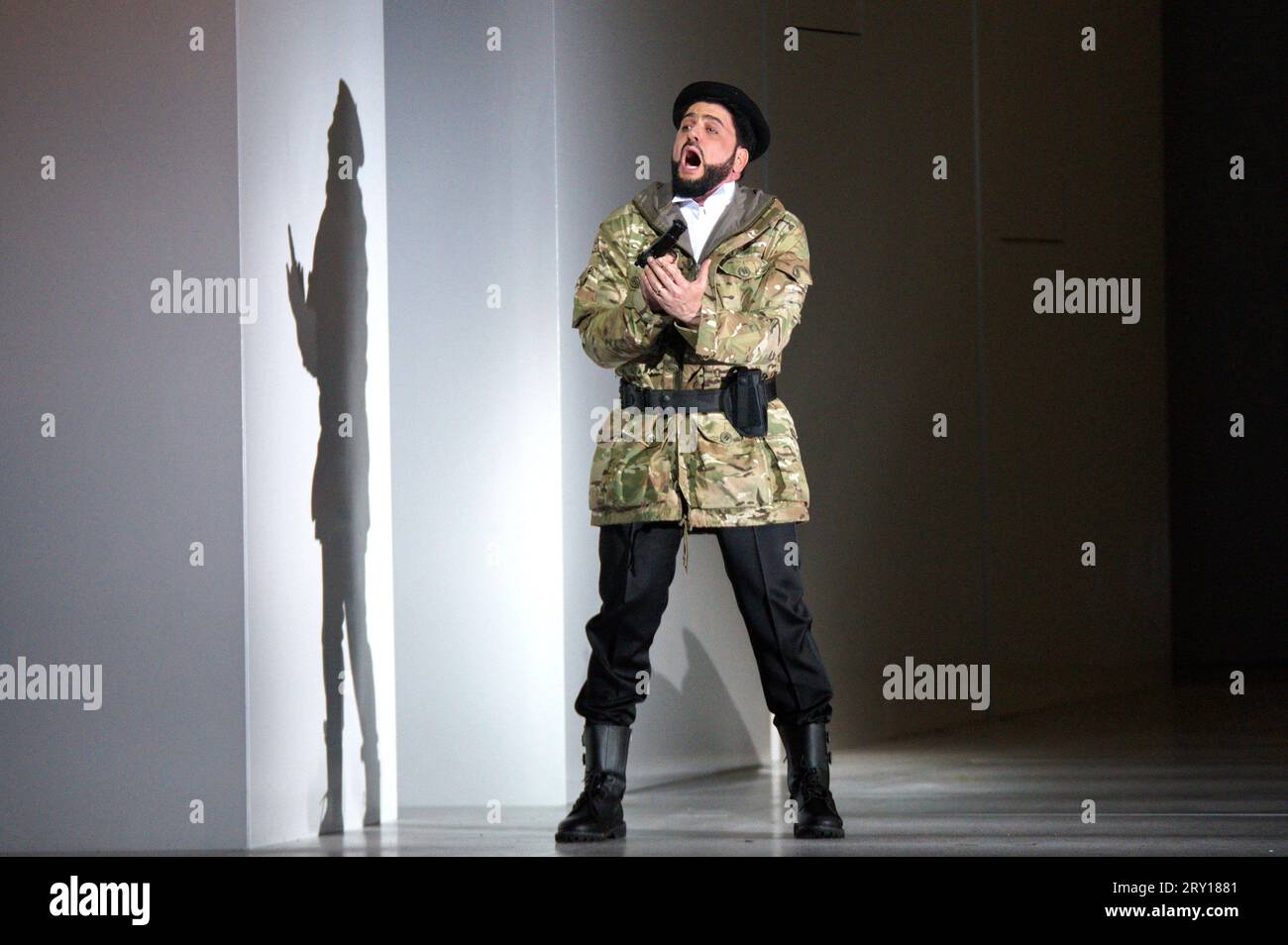 Yusif Eyvazov bei der Fotoprobe von Verdis Don Giovanni in der Regie ...