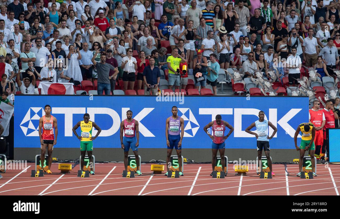 Abdul Sani Brown, Oblique Seville, Noah Lyles, Zharnel Hughes ...