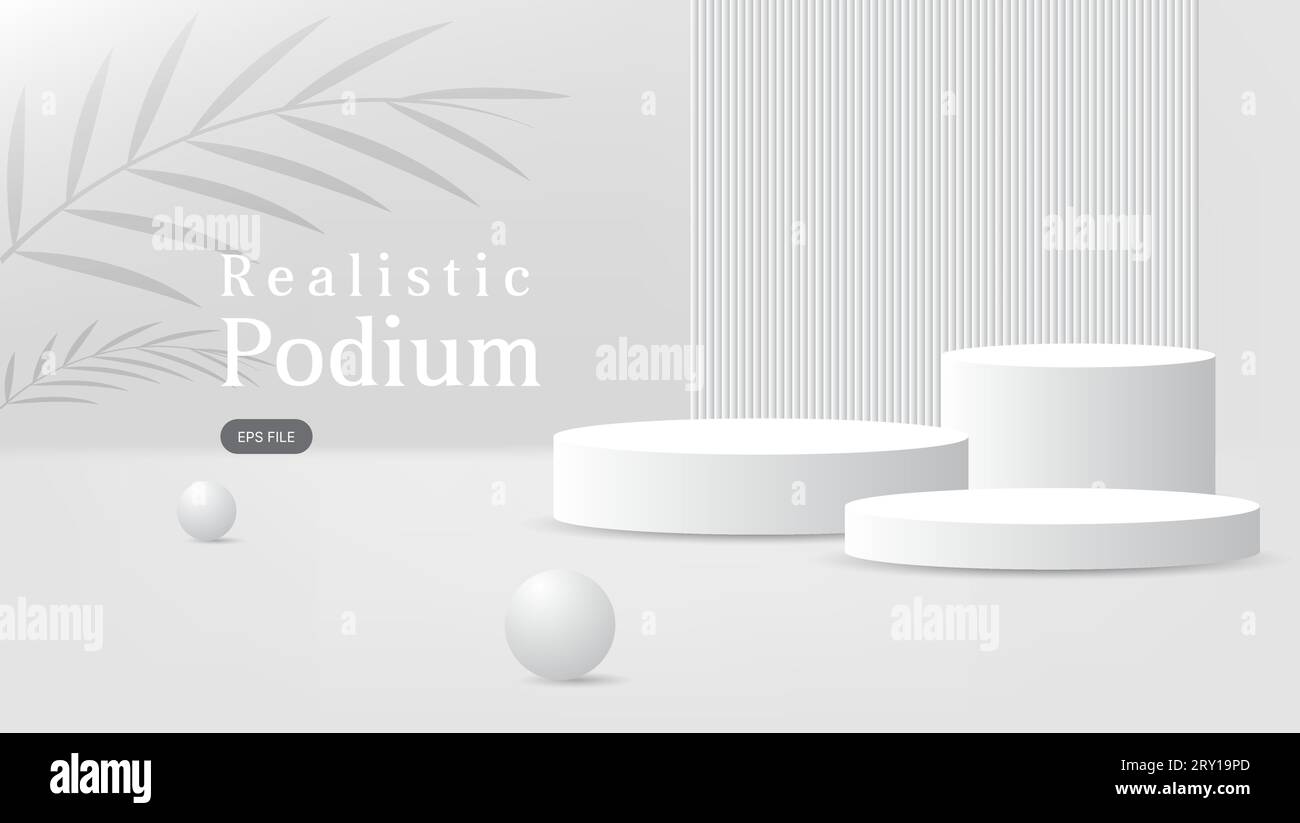 3d podium vector vectors hi-res stock photography and images - Alamy