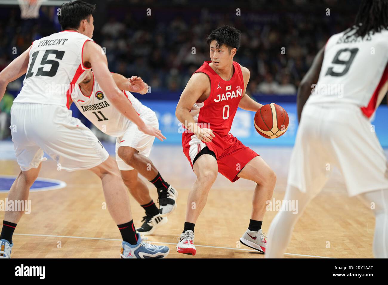 Ryo Terashima (JPN), SEPTEMBER 28, 2023 - Basketball : Men's Group D match between Indonesia ...