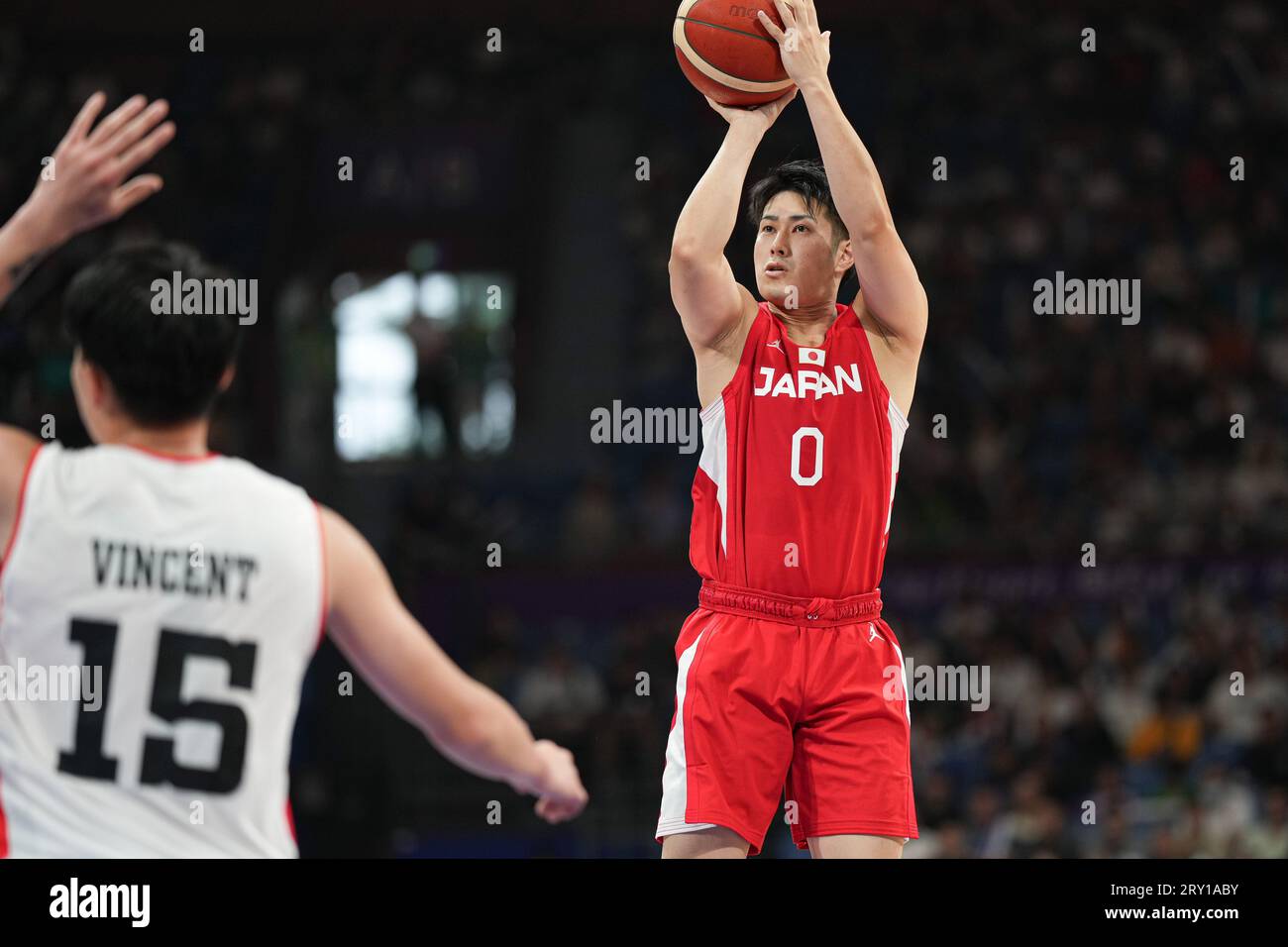 Ryo Terashima (JPN), SEPTEMBER 28, 2023 - Basketball : Men's Group D match between Indonesia ...