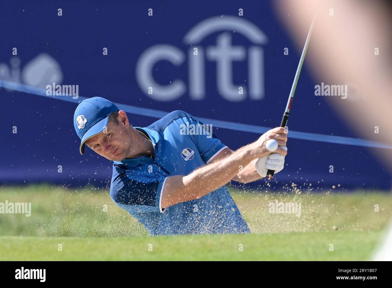 Justin Rose (ZAF) during the Ryder Cup 2023 at Marco Simone Golf ...