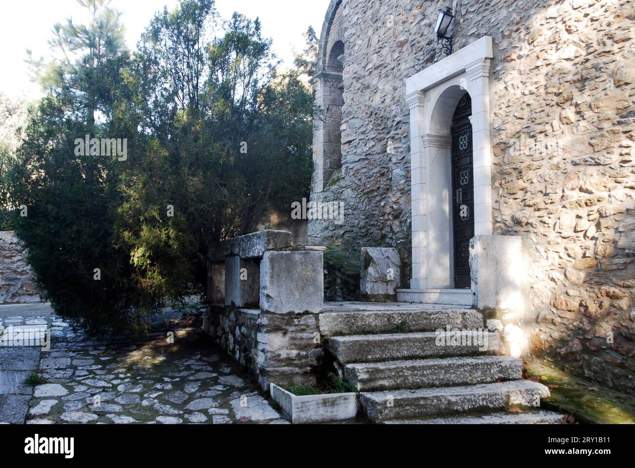 Greece, Athens, Penteli monastery (part 1 Stock Photo - Alamy
