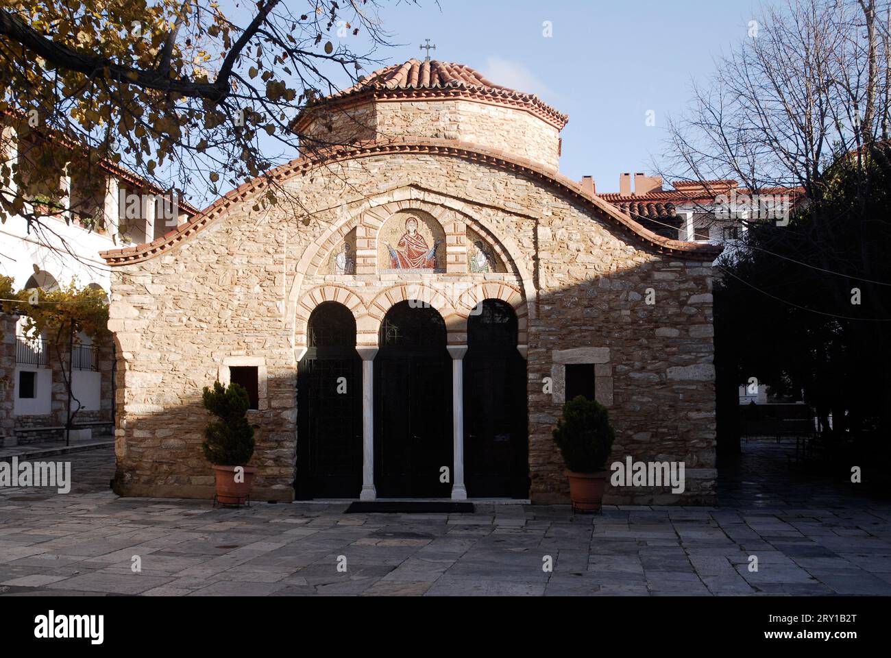 Greece, Athens, Penteli monastery (part 1 Stock Photo - Alamy