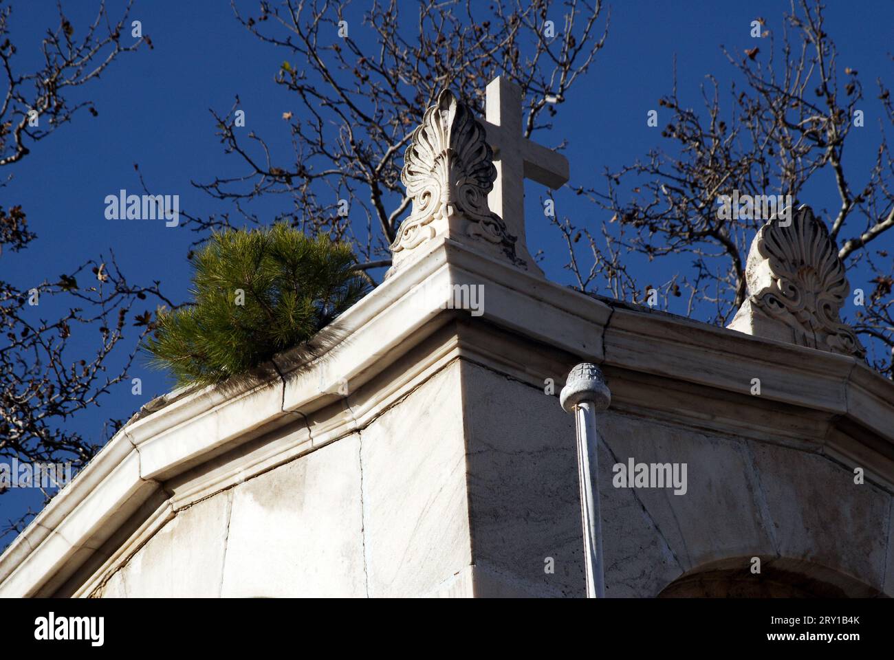 Sign of the cross church timothy hi-res stock photography and images ...
