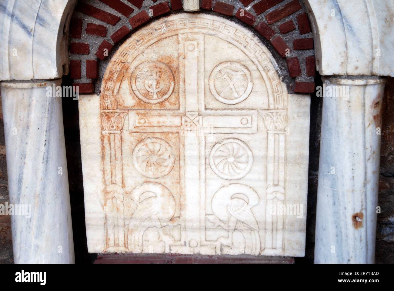 Sign of the cross church timothy hi-res stock photography and images ...
