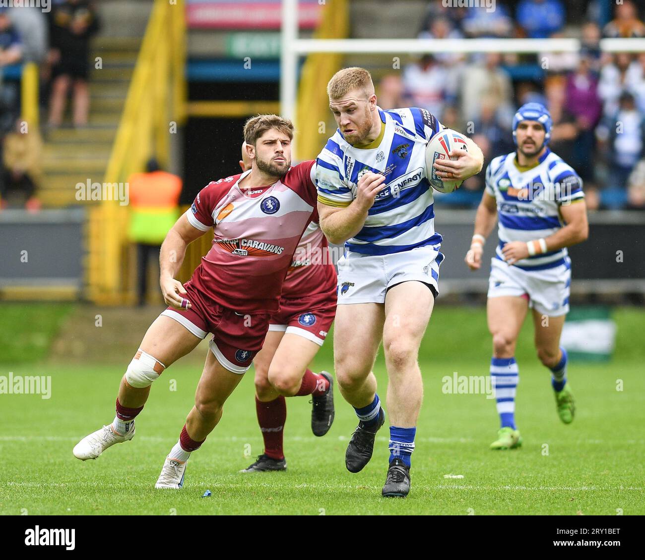 Halifax, England - 24th September 2023 Dan Murray of Halifax Panthers ...