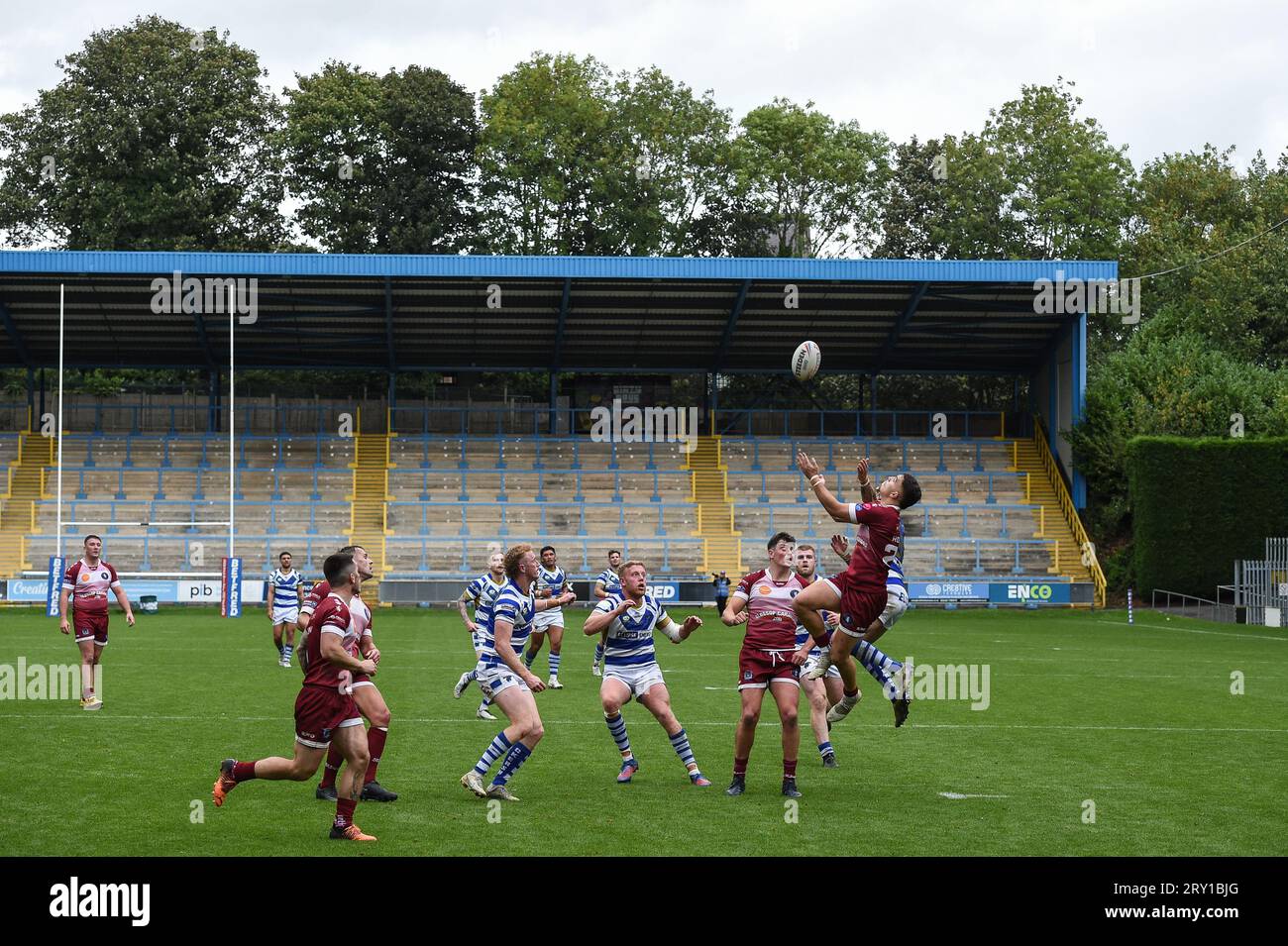 Halifax, England - 24th September 2023 Joseph Romeo of Swinton Lions ...