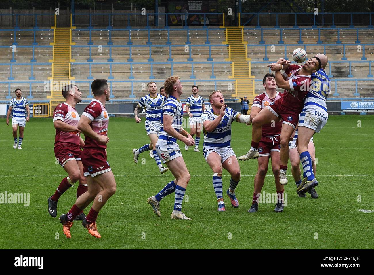 Halifax, England - 24th September 2023 Joseph Romeo of Swinton Lions ...