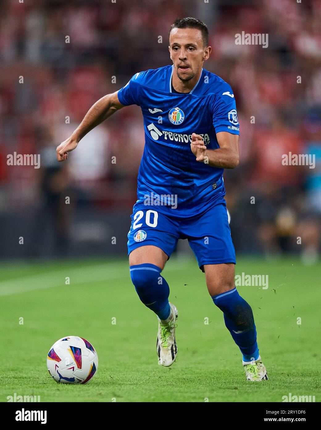 Nemanja Maksimovic of Getafe CF during the LaLiga EA Sports match ...