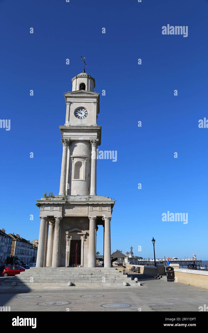 Clock Tower, Central Parade, Herne Bay, Kent, England, Great Britain ...