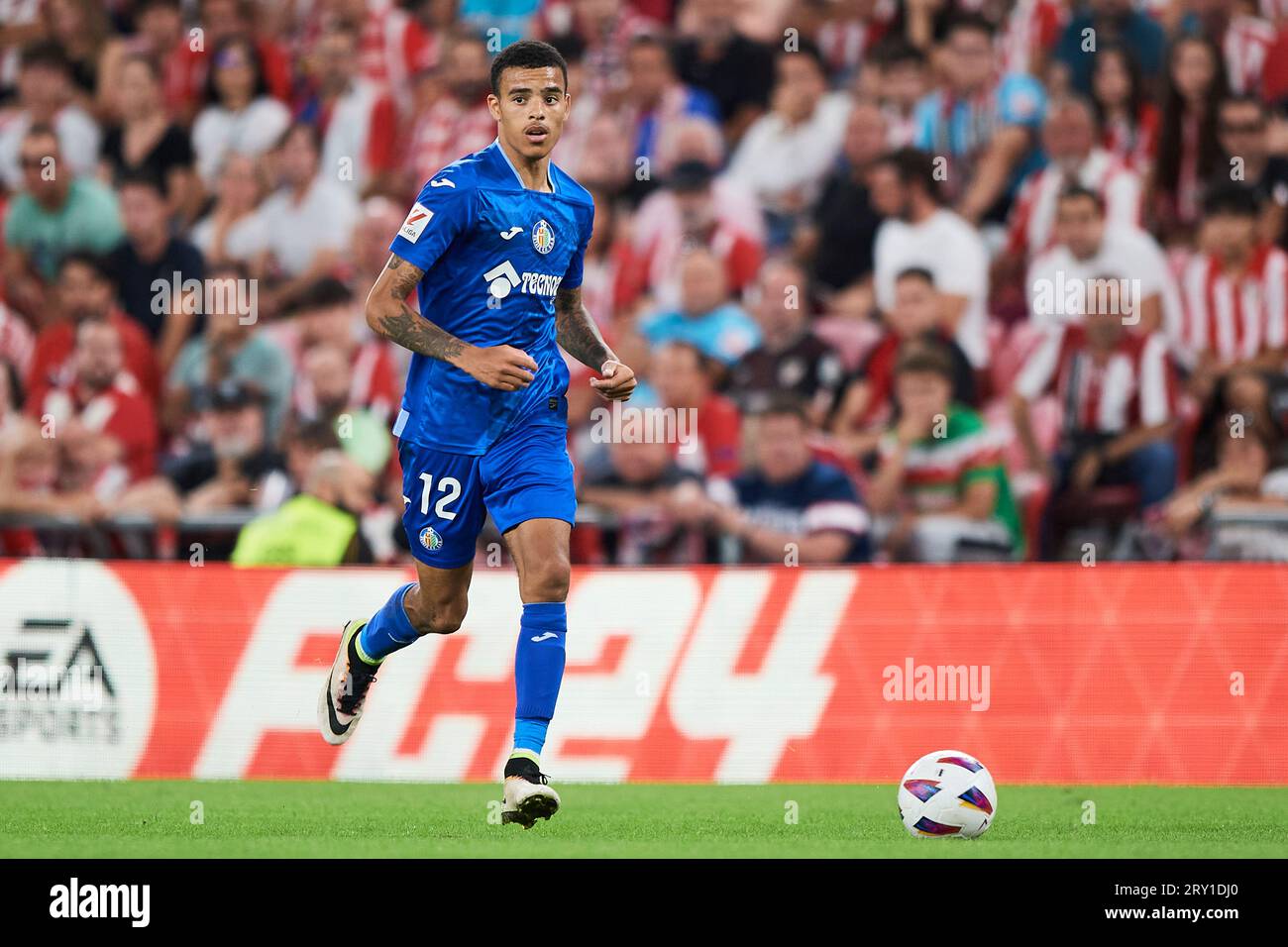 Mason Greenwood of Getafe CF during the LaLiga EA Sports match between ...