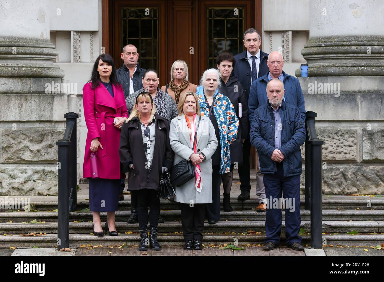 (left to right) Grainne Teggart, Deputy Director of Amnesty ...