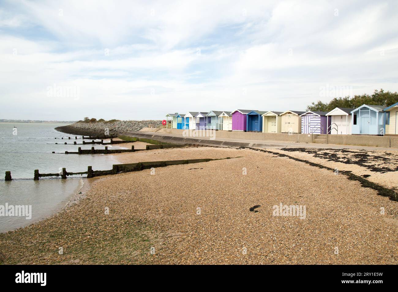 Recreational beach huts hi-res stock photography and images - Alamy