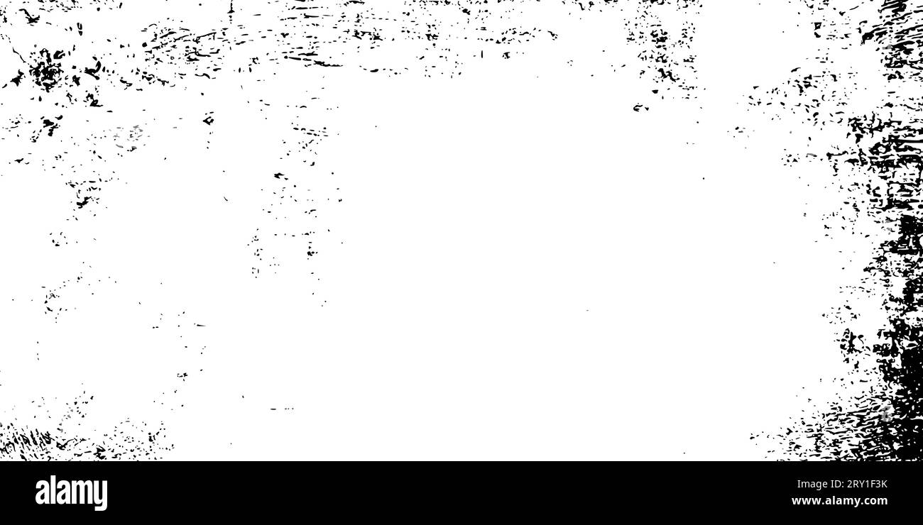 Vector grunge texture overlay. Grainy noise vintage weathered overlay ...