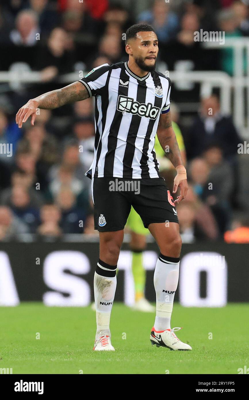 Newcastle, United Kingdom. 27th Sep, 2023. Newcastle United defender ...