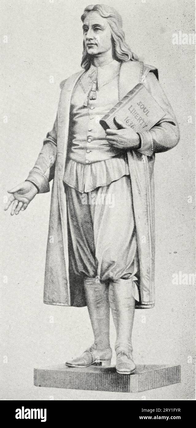 Statue of roger williams hi-res stock photography and images - Alamy