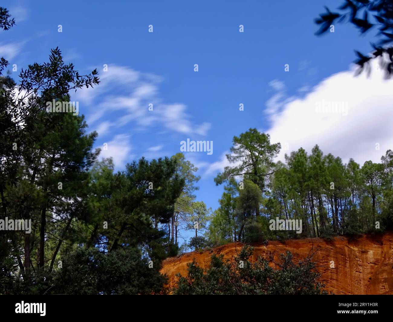 Stratified Beauty of Bruoux Mines: Balanced Trees, Ochre Layers, and ...