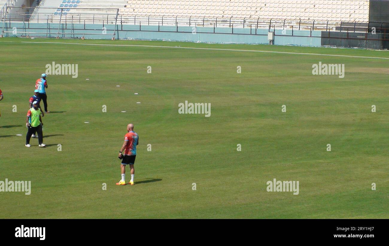 South Africa cricket great Herschelle Gibbs, coach of Kuwait team ...