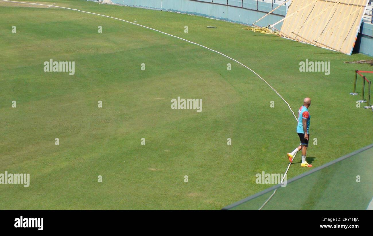 South Africa cricket great Herschelle Gibbs, coach of Kuwait team ...