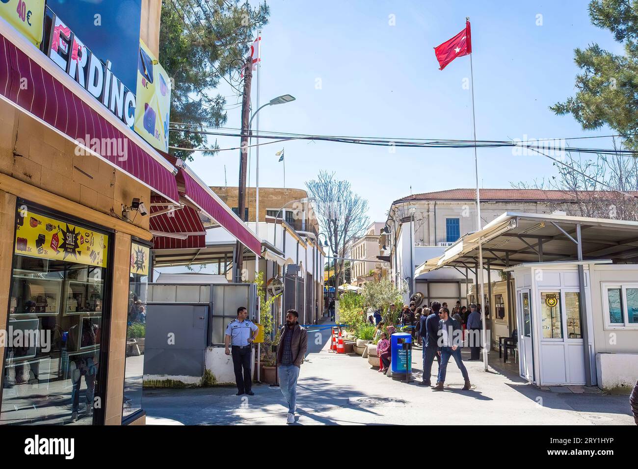 Ledra crossing hi-res stock photography and images - Alamy