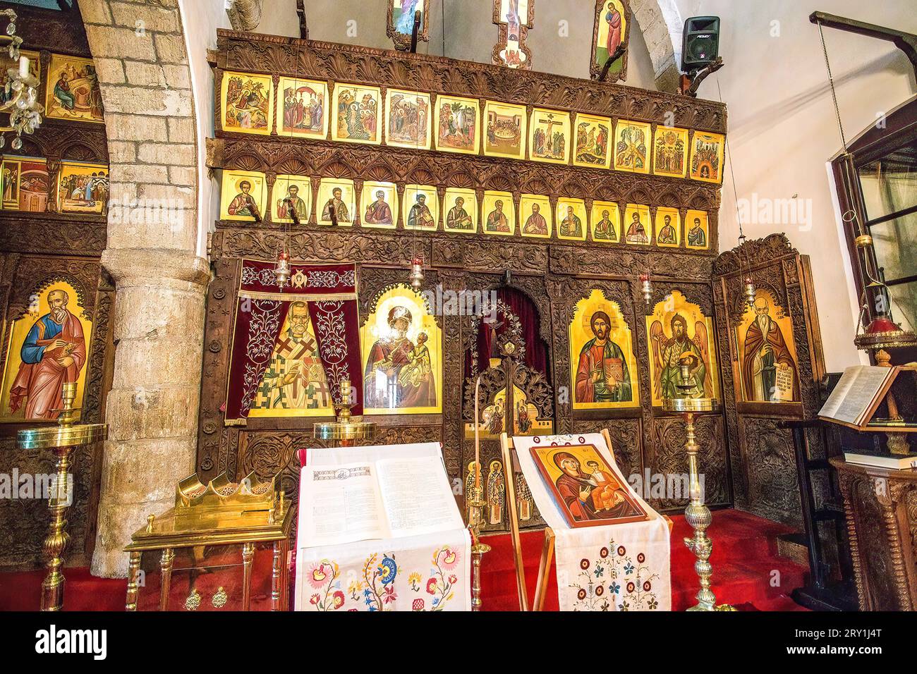 An elegant monastery Stock Photo - Alamy