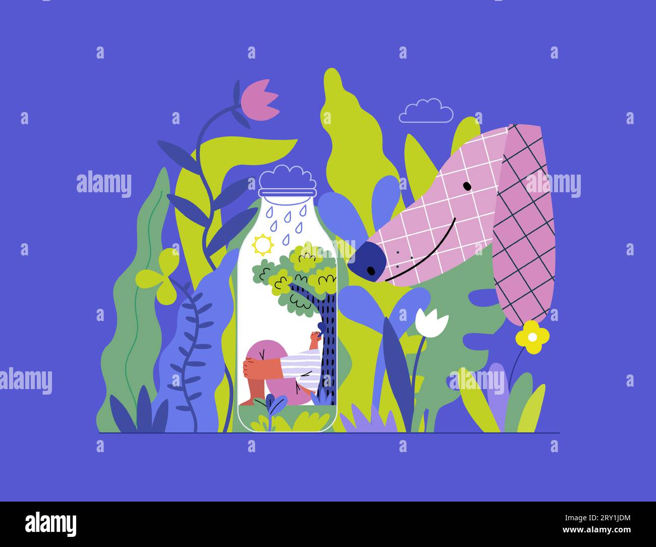 Self contained ecosystem hi-res stock photography and images - Alamy