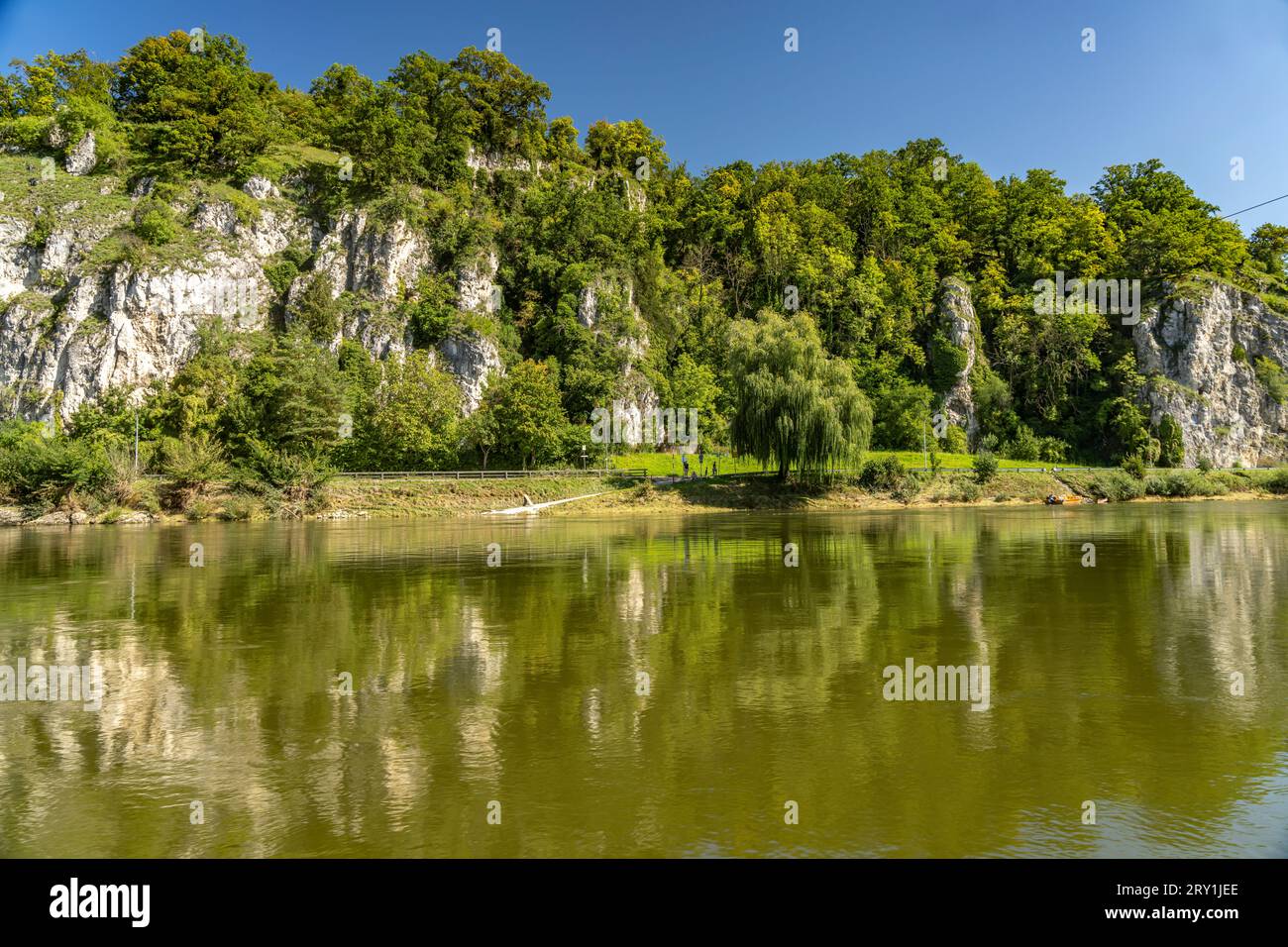 Die Donau bei bei Weltenburg, Bayern, Deutschland | The Danube river ...