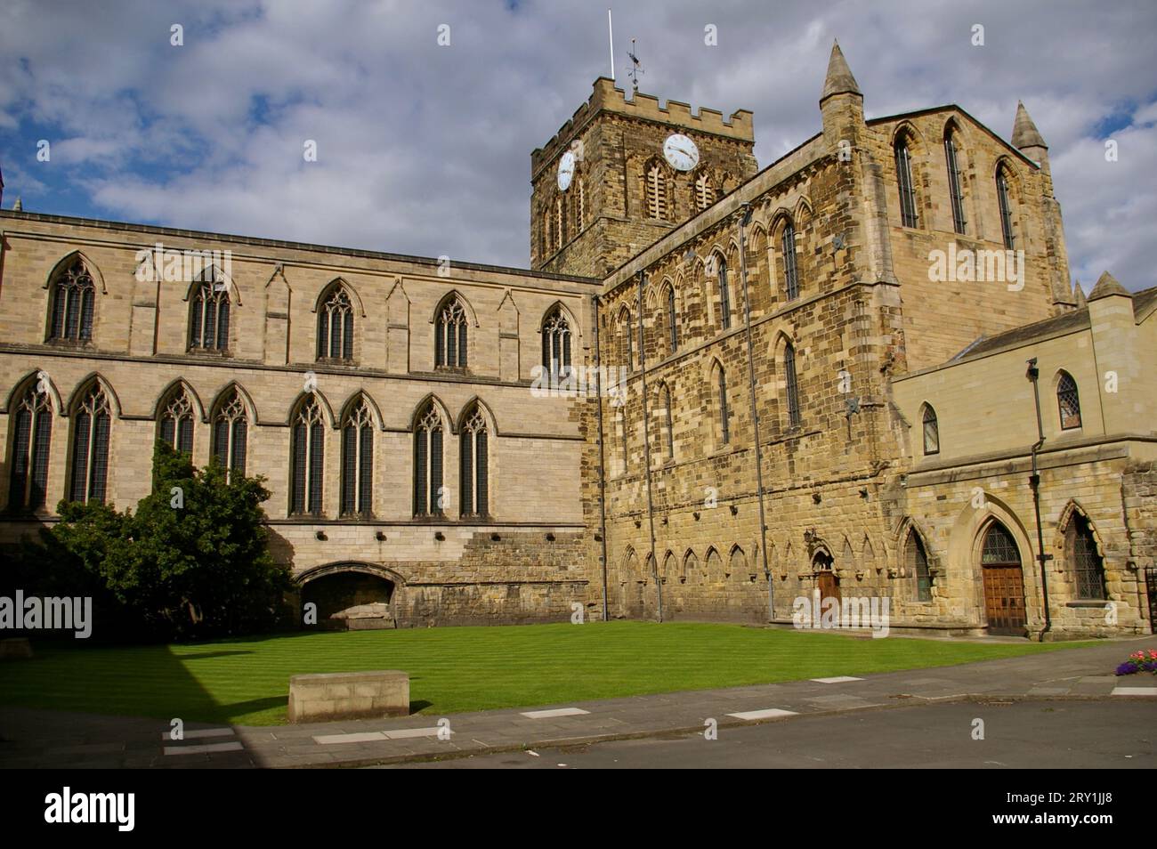 Hexham Abbey, Originally built in AD 674. Hexham, UK Stock Photo - Alamy