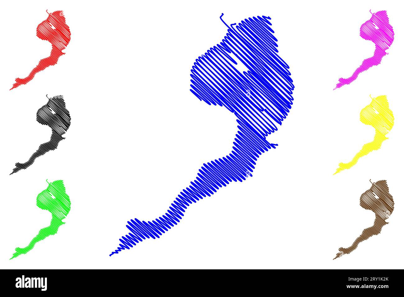 Malo map Stock Vector Images - Alamy