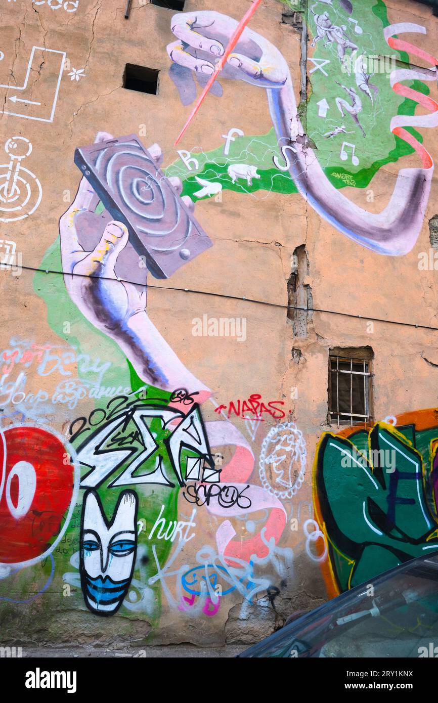 Graffiti cell hi-res stock photography and images - Alamy